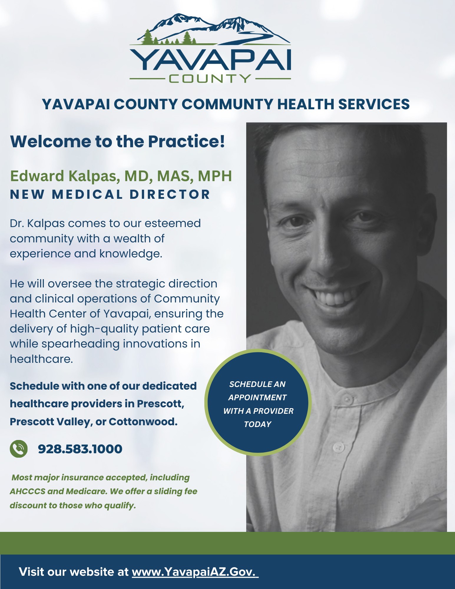 YCCHS Gets New Medical Director - KYCA