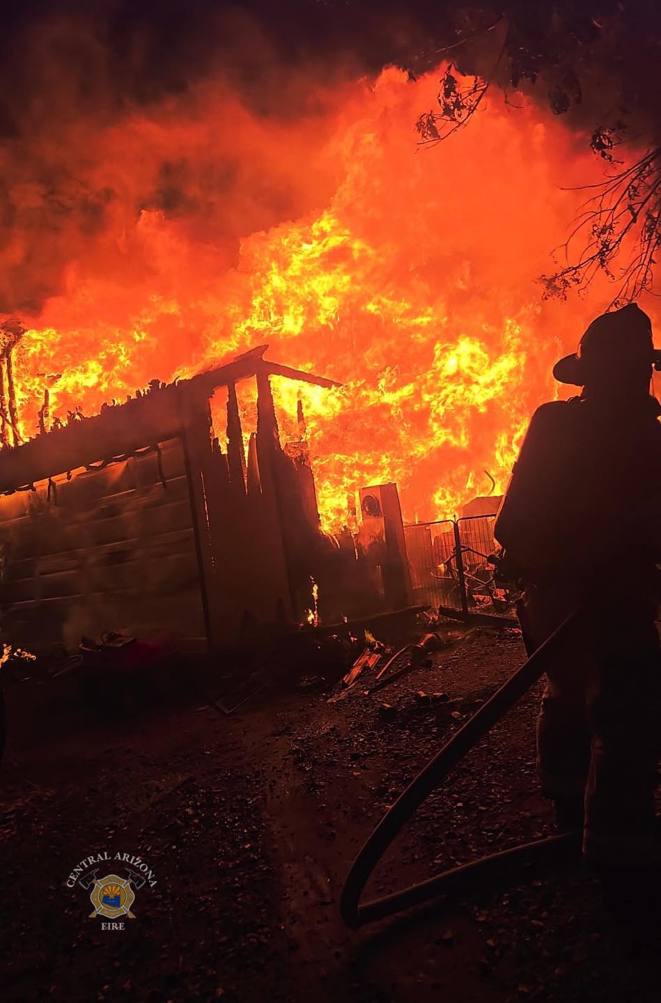 Pets Rescued from Early Morning Fire in Chino Valley - KYCA